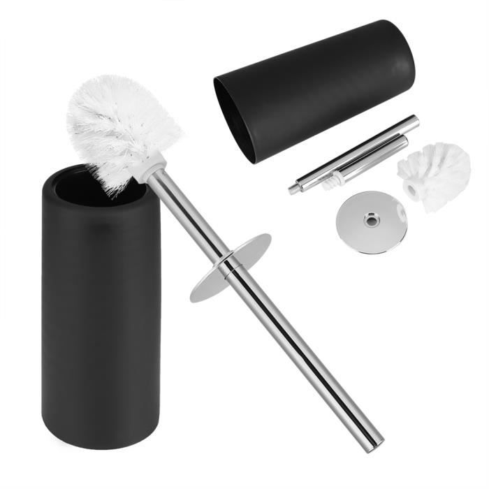 TMISHION Brosse de toilette Ensembles de supports de brosses de toilette en acier inoxydable ...