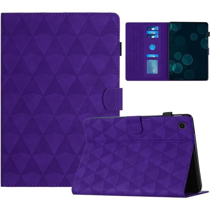 Coque Pour Samsung Galaxy Tab A8 2021-2022 Sm-X200-X205-X207 Cuir Pu ...