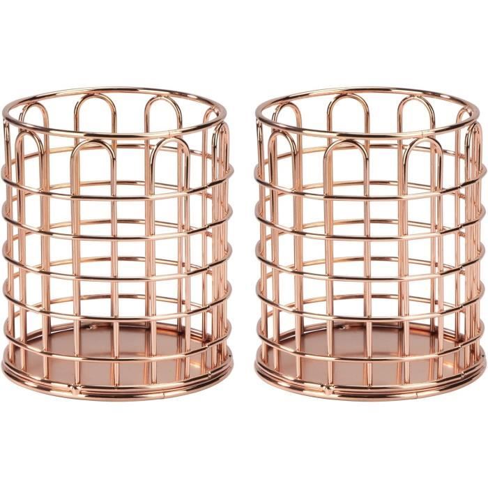 Porte-Stylo En Métal Porte Crayons Rond Pot À Crayon Stylo ...