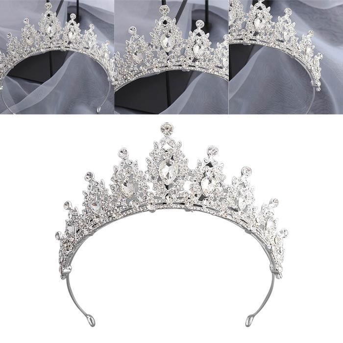 Couronne de Femmes mariage couronne bandeau mariée alliage couronne ...
