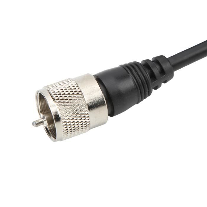 Ashata Antenne radio bidirectionnelle pour voiture Antenne Aileron de ...