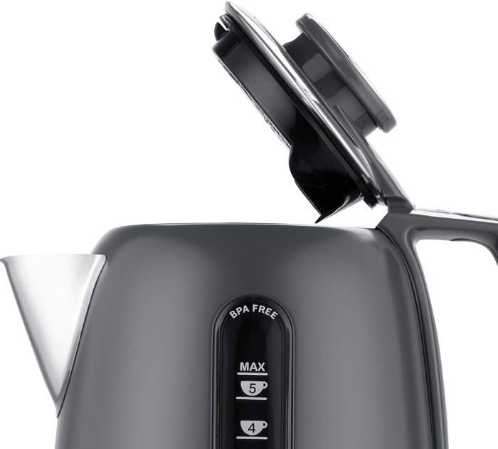 Bouilloire Electrique Inox et Grise Dualit Domus - Bouilloire Design ...