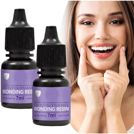 Tubes de colle dentaire UV,Colle professionnelle pour bijoux dentaires et strass,Décoration ...