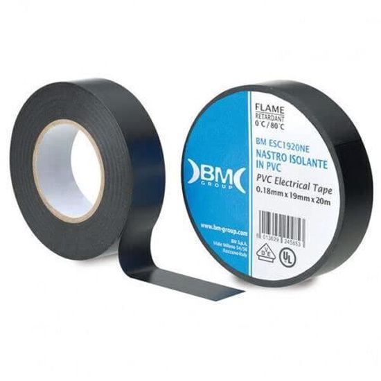 BM Group BETA | Ruban isolant en PVC Eletrical Tape noir 0,15 mm x 25 ...