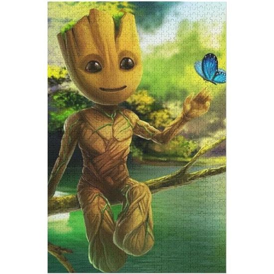 Groot Puzzle 1000 Pièces Puzzles Pour Adultes CasseTête En Bois Famille ...