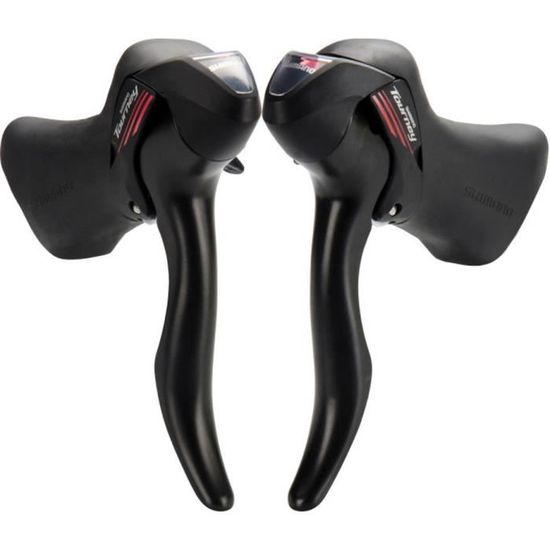 Set de commandes Shimano Tourney ST-A070 - Route 2x7 vitesses noir ...
