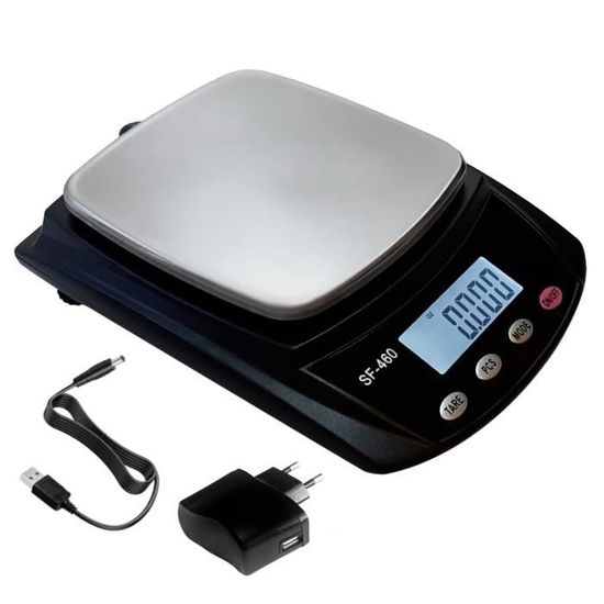 Balance Électronique De Laboratoire Portable 600 G-0,01 G Balance De ...