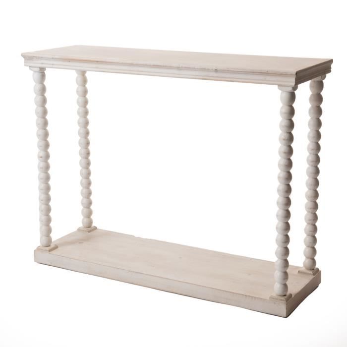Console Perla - Amadeus 107 Blanc - Cdiscount Maison