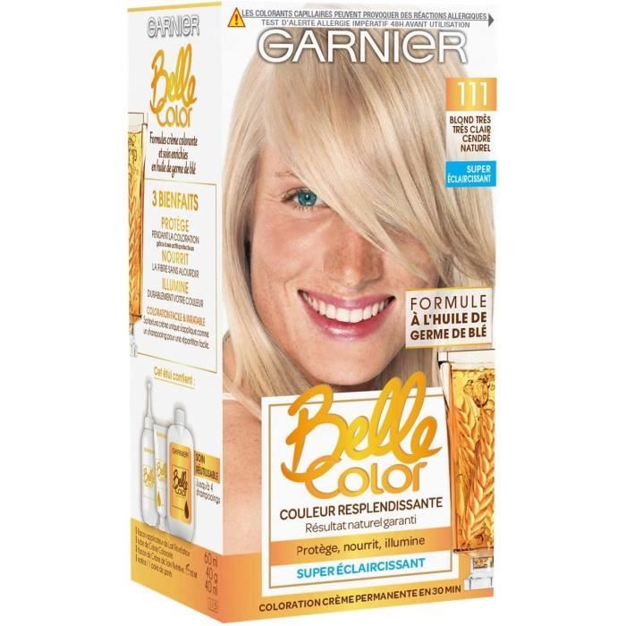 Coloration Permanente - Belle Color Coloration Permanente Blond 111 ...