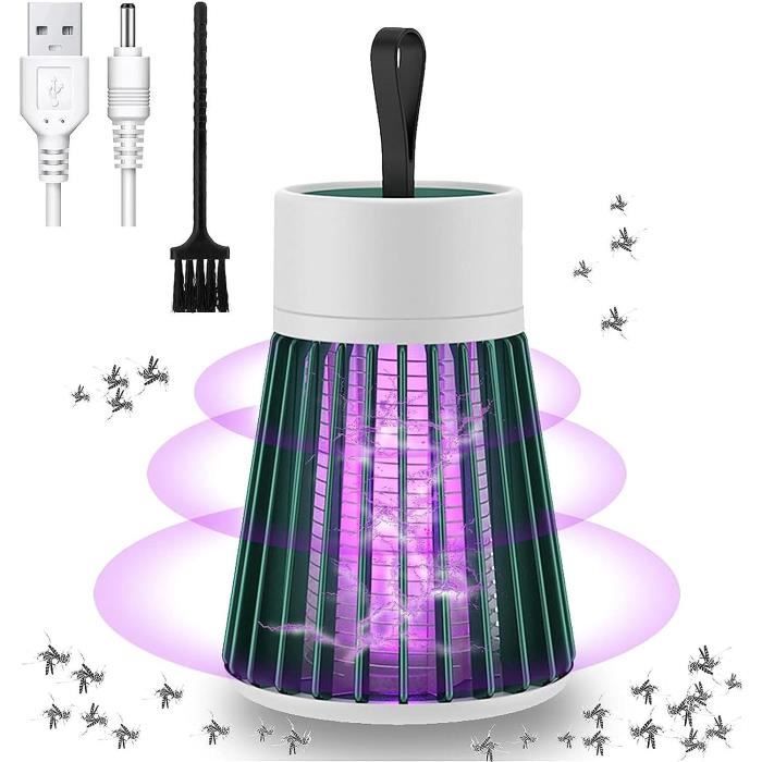 Lampe Anti Moustiques, Lampe Tueur D'Insectes Électrique Avec Lumière ...