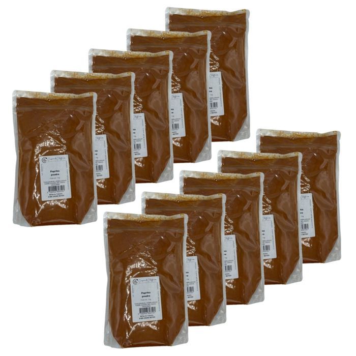 Cuisine de Cheffe.com - Lot 10x Paprika doux poudre - Sachet 1kg ...