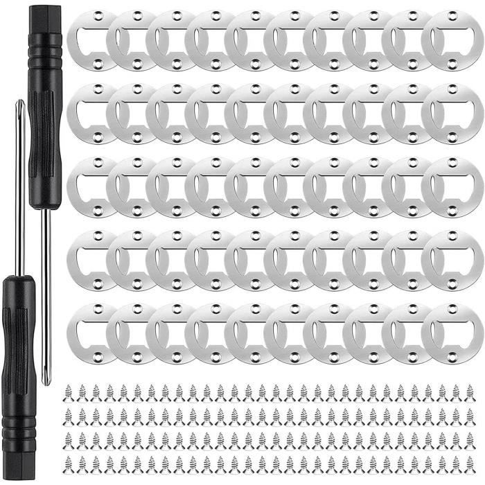 50 Set Ouvre-Bouteille Insert Diy Ouvre-Bouteille Matériel Métal Ouvre ...