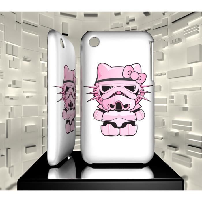 Coque iPhone 3 3GS IPH03 006 007 015 HELLO KITTY - Cdiscount Téléphonie