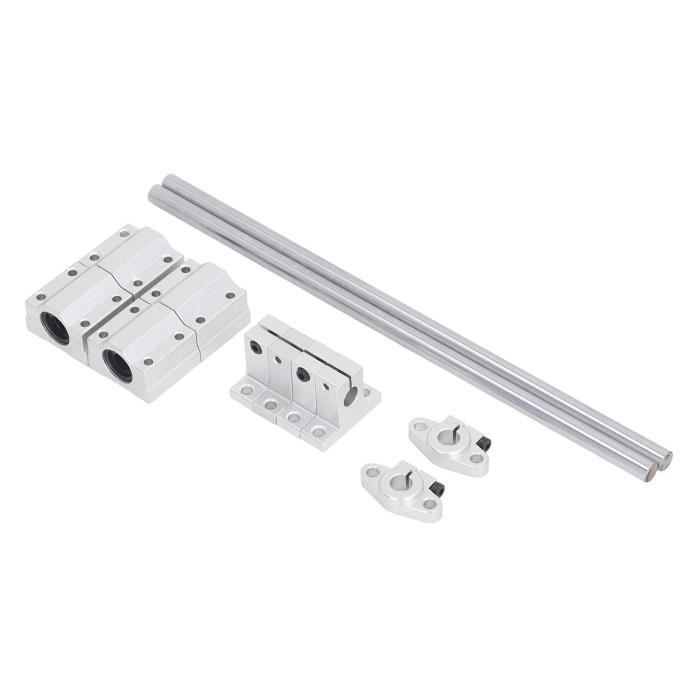 Cikonielf Glissière de rail linéaire Rail linéaire coulissant, Guide de Rail linéaire, Rail ...
