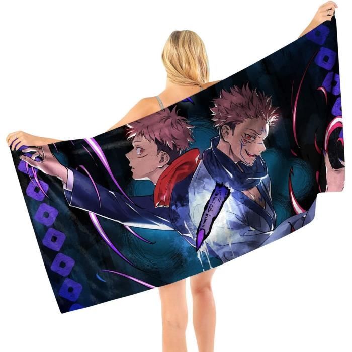 Jujutsu Kaisen-Itadori Yuji-Ryomen Sukuna Anime Microfibre Léger ...