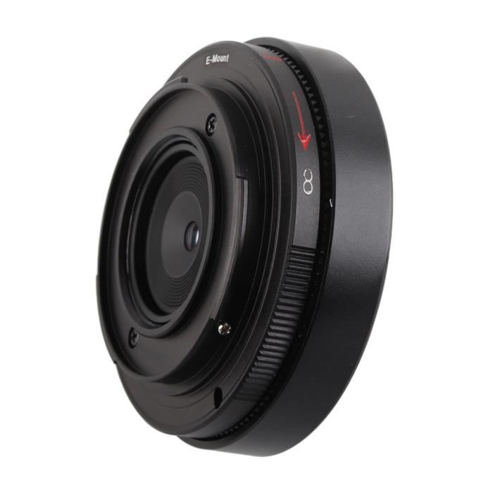 Objectif ultra grand angle fish-eye - FDIT - 10 mm - Ouverture F8 ...