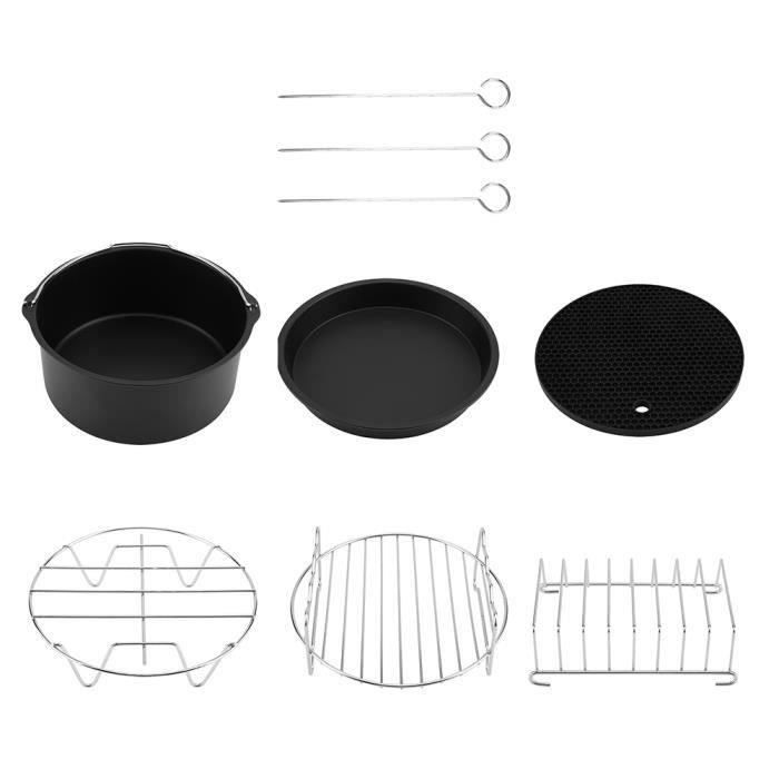 GAT17788-Sonew Ensemble d'accessoires pour friteuse 6 en 1 ...