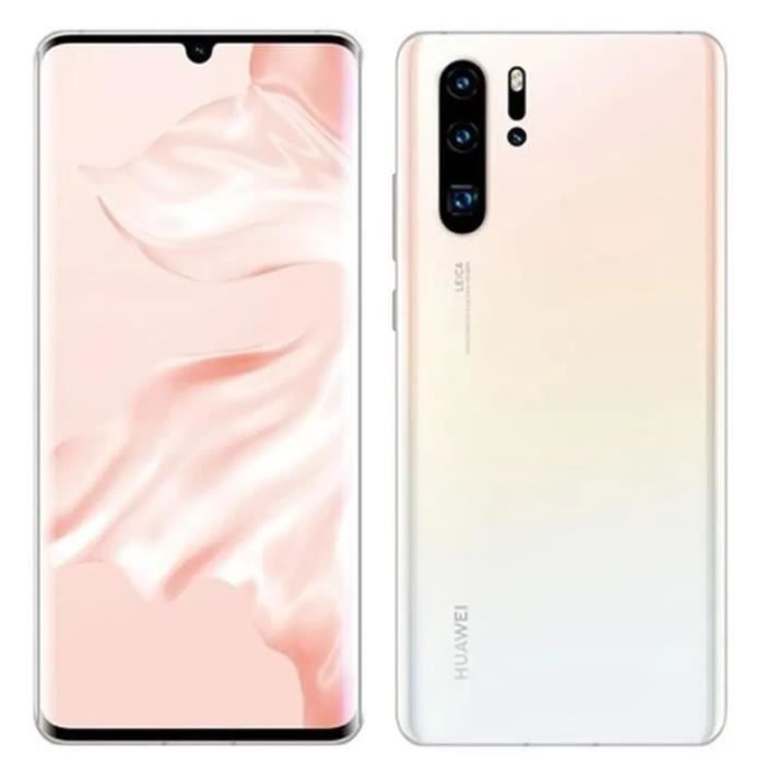 Huawei P30 Pro 8+256G Blanc Dual-SIM - Cdiscount Téléphonie
