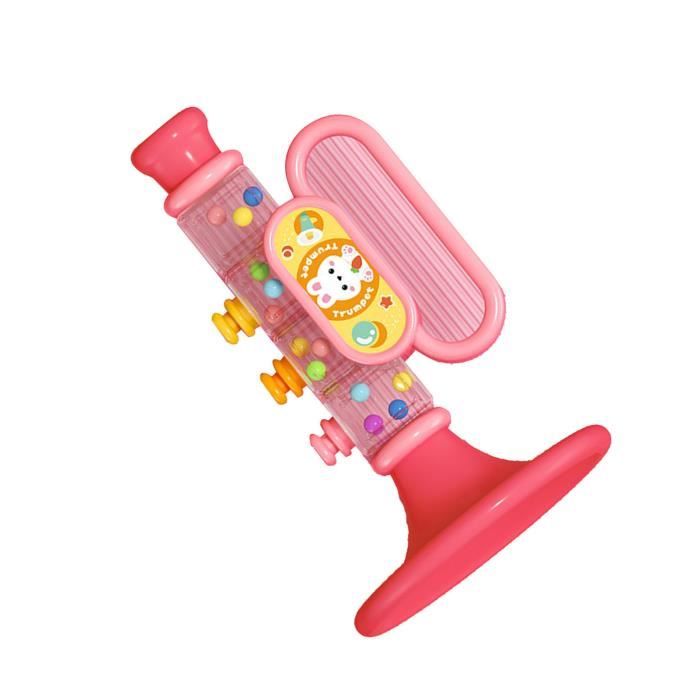 Mxzzand Baby Trumpet Toy Kids Trumpet Toy Cute Cartoon Bright Colors ...