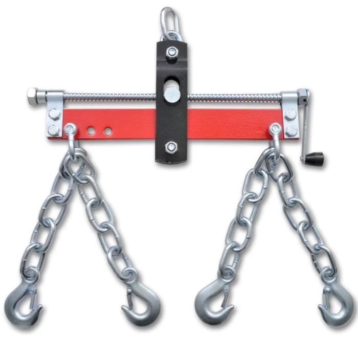 Outil de levage avec manivelle pour moteurs 900 kg Avec manivelle ...
