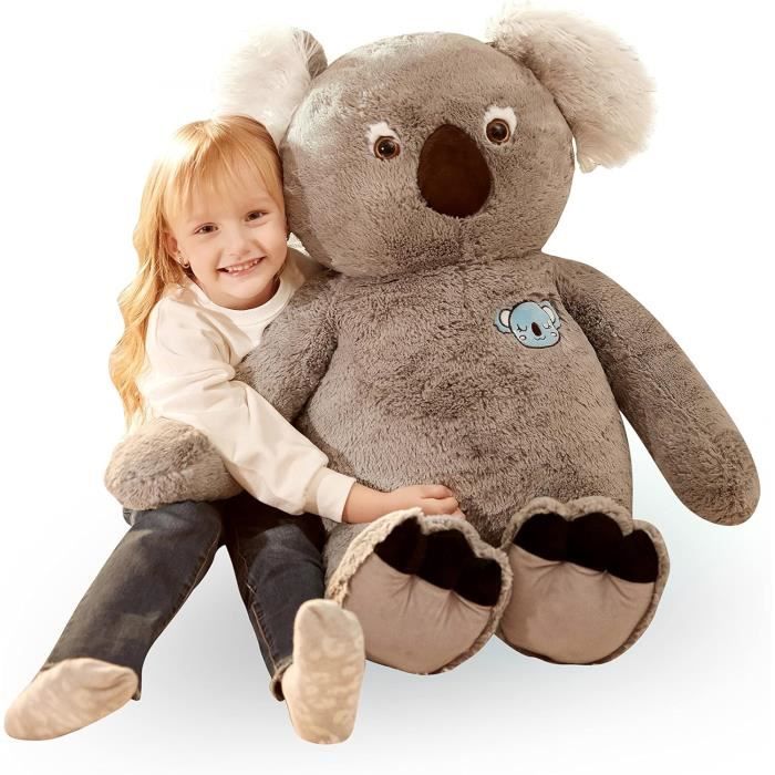 Grand Koala Animaux En Peluche Koala Géant Peluche Douce Jouets Moelleux Doux Grosse Peluche ...