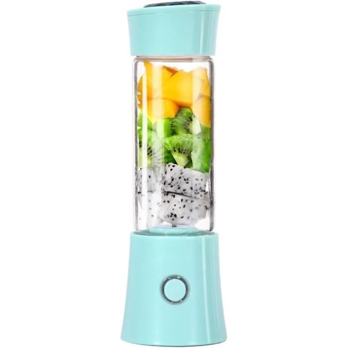 480 Ml Portable Usb Charge Fruit Shake Cup Home Quick Juicer ...