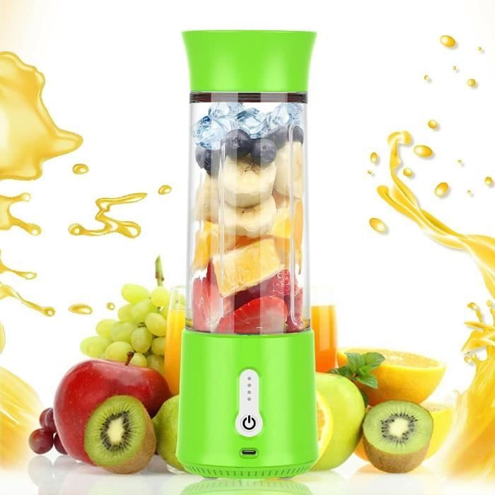 Mini Juice Blender,Portable Mixeur Des Fruits, Usb Mini Extracteur De ...