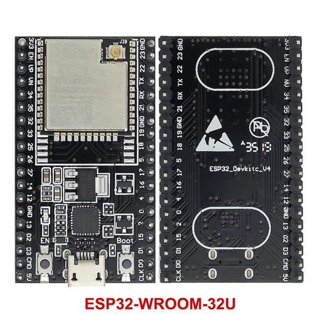 Circuits Intégrés Esp32 Wroom 32u Carte De Développement Esp32 Dual Core Wifi Bluetooth