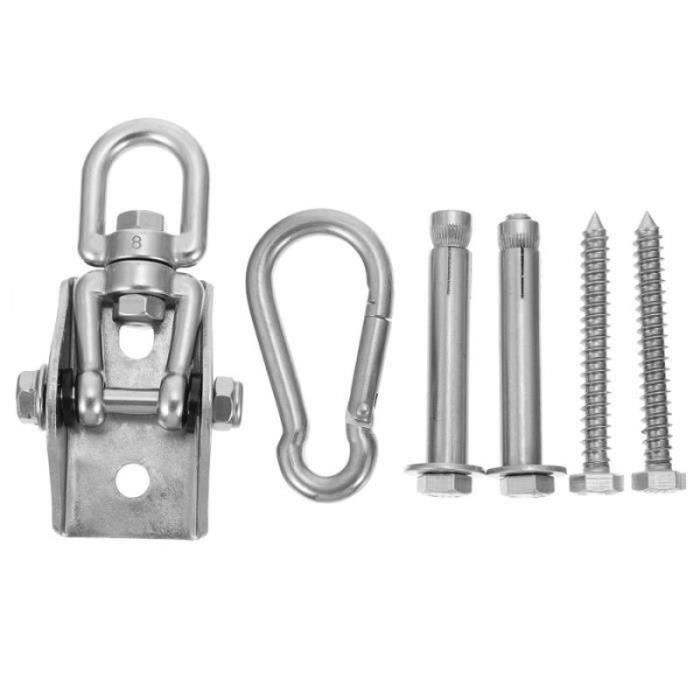 CROCHET - PEIGNE - ANNEAU D'ACCROCHE - PITON 1 Ensemble Swing Universel ...