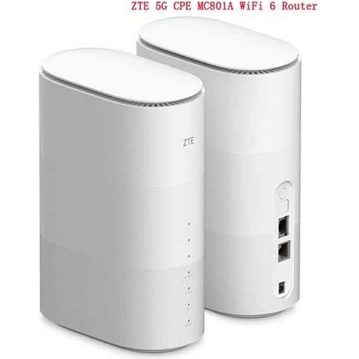 ZTE MC801A 5G CPE Router Wifi 6 SDX55 NSA+SA N78/79/41/1/28 802.11AX ...