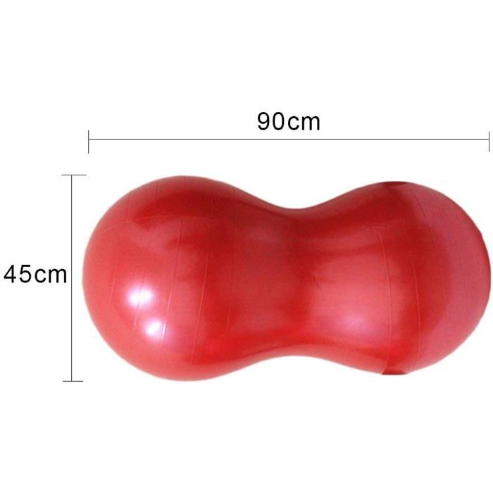 Ballon de yoga pour enfants, ballon de fitness en forme de cacahuète ...