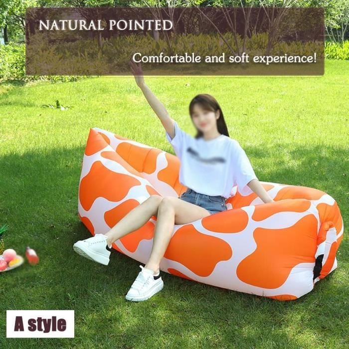 Sofa Gonflable Exterieur Festival De Musique Pliable Portable Air Sofa ...