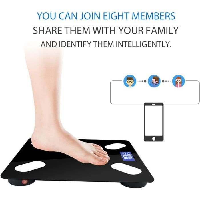 Échelle Du Corps Humain Homme Smart Poids Santé Santé Échelle ...