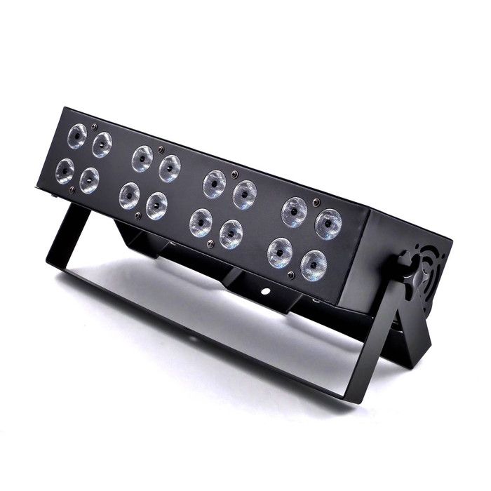 Projecteur à LEDs UV - AFX - 16x3W - 16 LEDs 3W - DMX 3 canaux Auto ...