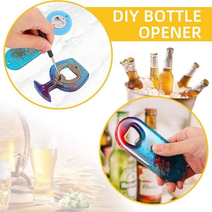 50 Set Ouvre-Bouteille Insert Diy Ouvre-Bouteille Matériel Métal Ouvre ...