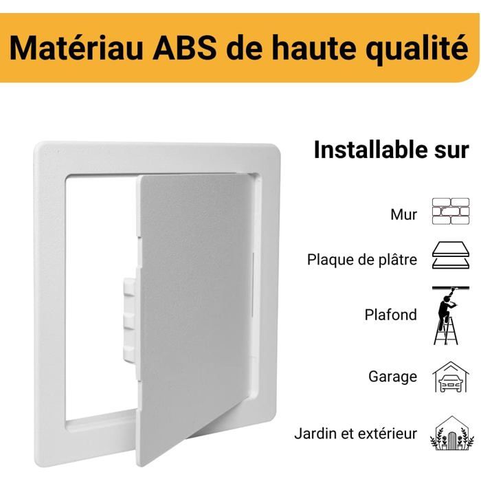 Proxinova Trappe de Visite 200x200 mm, Trappe Regard Compteur D'Eau ...