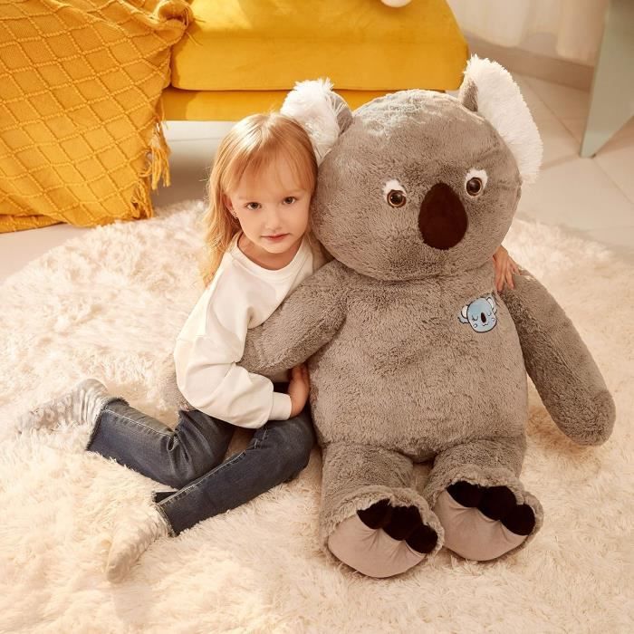 Grand Koala Animaux En Peluche Koala Géant Peluche Douce Jouets Moelleux Doux Grosse Peluche ...
