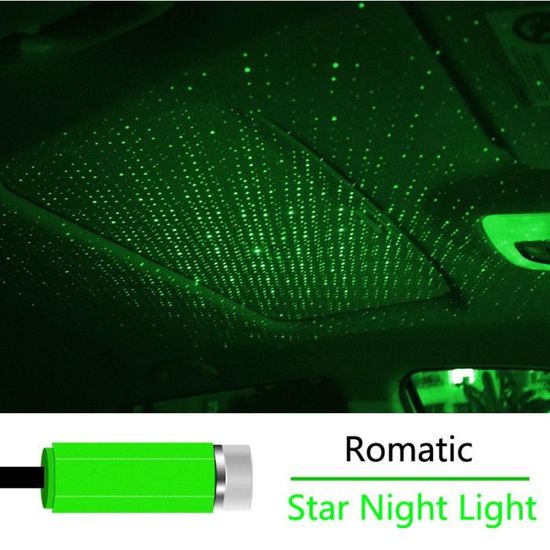 Vert - Lumière de décoration intérieure automatique réglable, LED ...