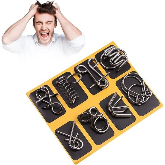 Jouet éducatif - Luban Lock - IQ Toys - Blanc - Intérieur - Mixte ...