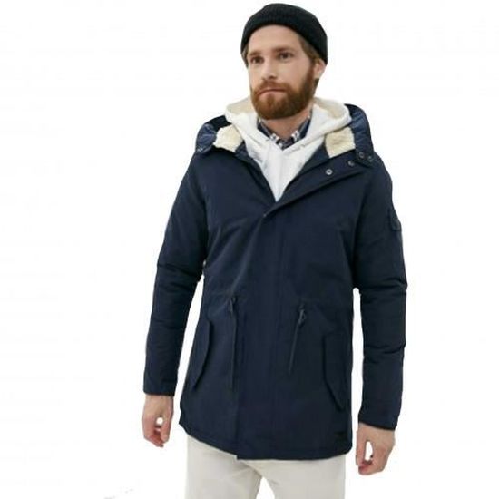 Parka homme BLEND bleu marine hiver 20710706 Bleu - Cdiscount Prêt-à-Porter