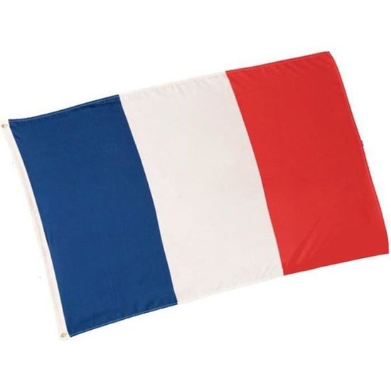DRAPEAU DECORATIF Drapeau France 90 x 150 cm - Cdiscount Maison