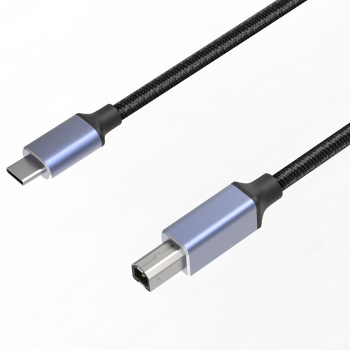 Câble Imprimante USB-C - Générique - 1m - Compatible Canon HP Dell ...