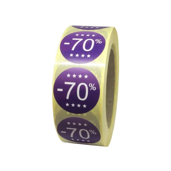 Rouleau de pastilles -70% - Gommettes pour promotions & à - 70 % en ...