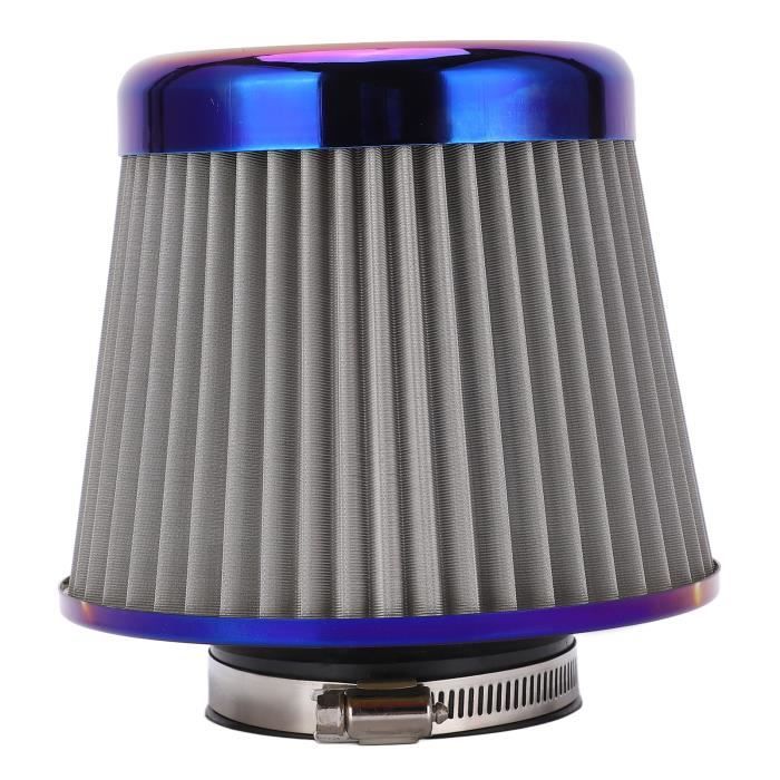 Fafeicy Filtre à cône d'admission d'air Pince universelle de 76 mm/3 ...