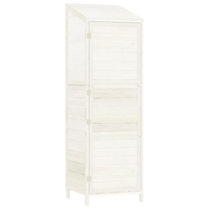 ABRI DE JARDIN - CHALET - BAO Remise de jardin Blanc 55x52x174,5 cm ... ABRI DE JARDIN - CHALET - BAO Remise de jardin Blanc 55x52x174,5 cm ...