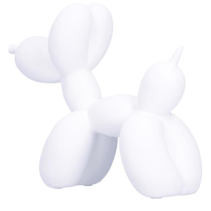 Garosa Figurine Animal chien ballon Ballon Chien Animal Art Sculpture ...