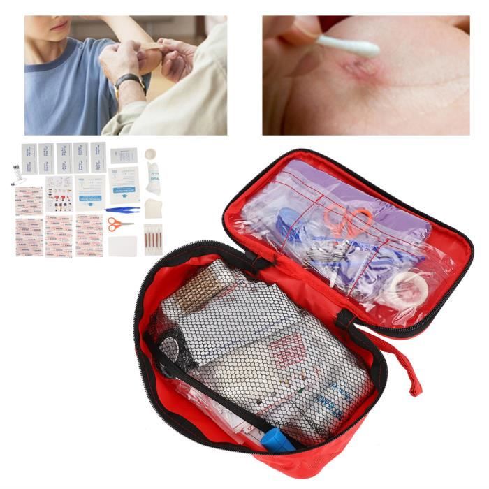 Garosa trousse de survie d'urgence Boîte à outils du kit d'aide d'urgence pour sac de traitement ...