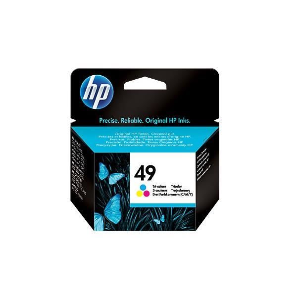 HP 51649AE, Cyan, Magenta, Jaune, Deskjet 300 series, Deskjet 600 ...