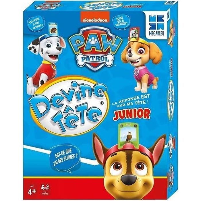 Devine Tete Junior Pat Patrouille des 4 ans 24 Personnages Animaux a ...