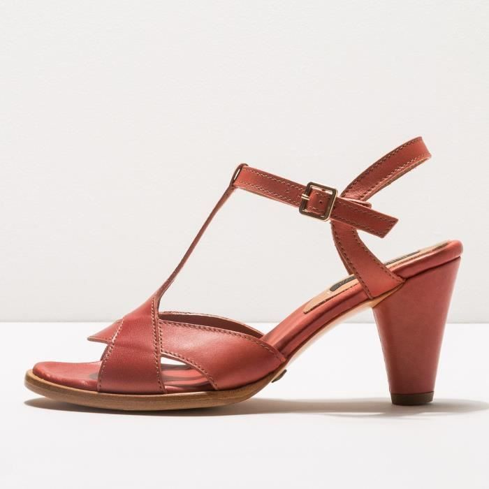 Sandales à talons pour Femme Neosens Rouge - Cdiscount Chaussures